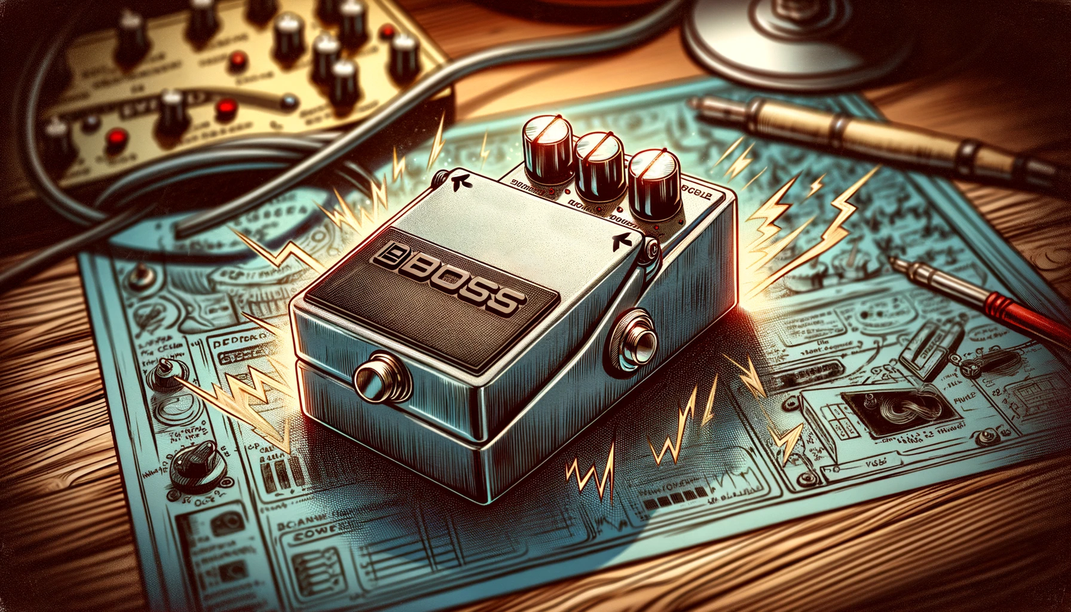 How to power vintage Boss pedals? – GuitarFX